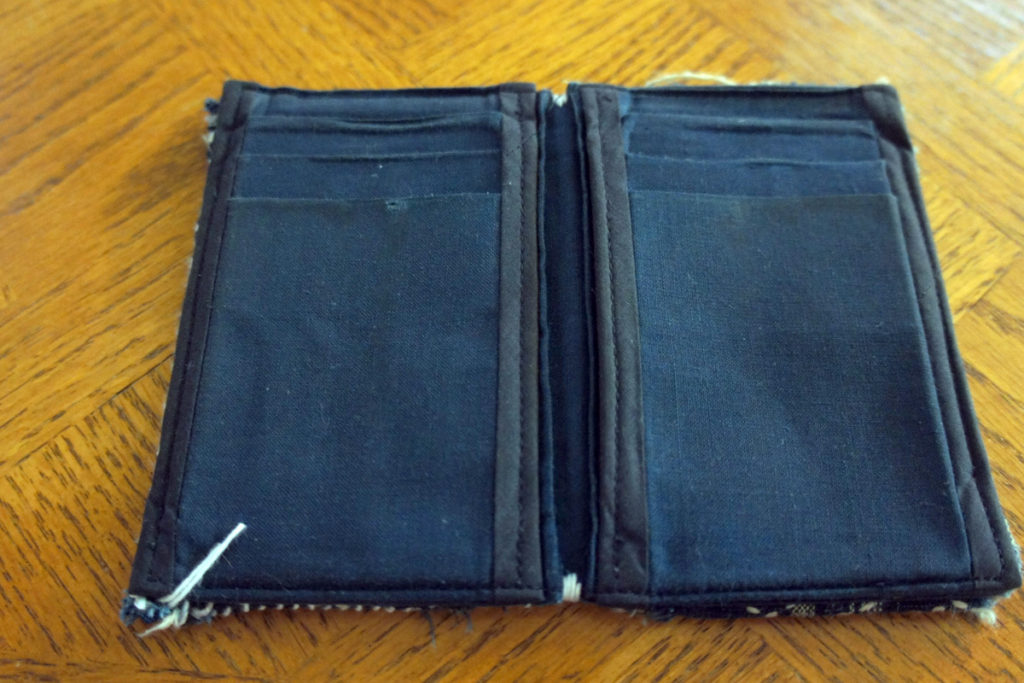 Wallet Sashiko Boro Repair Project