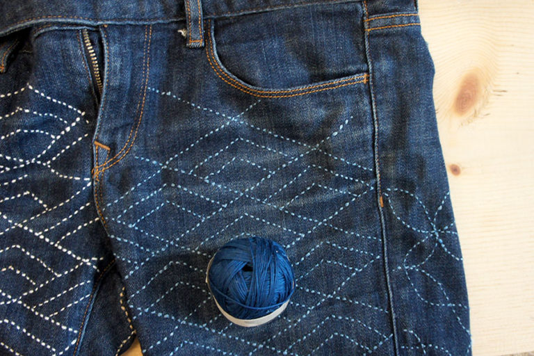 Sashiko Thread for Denim Mending