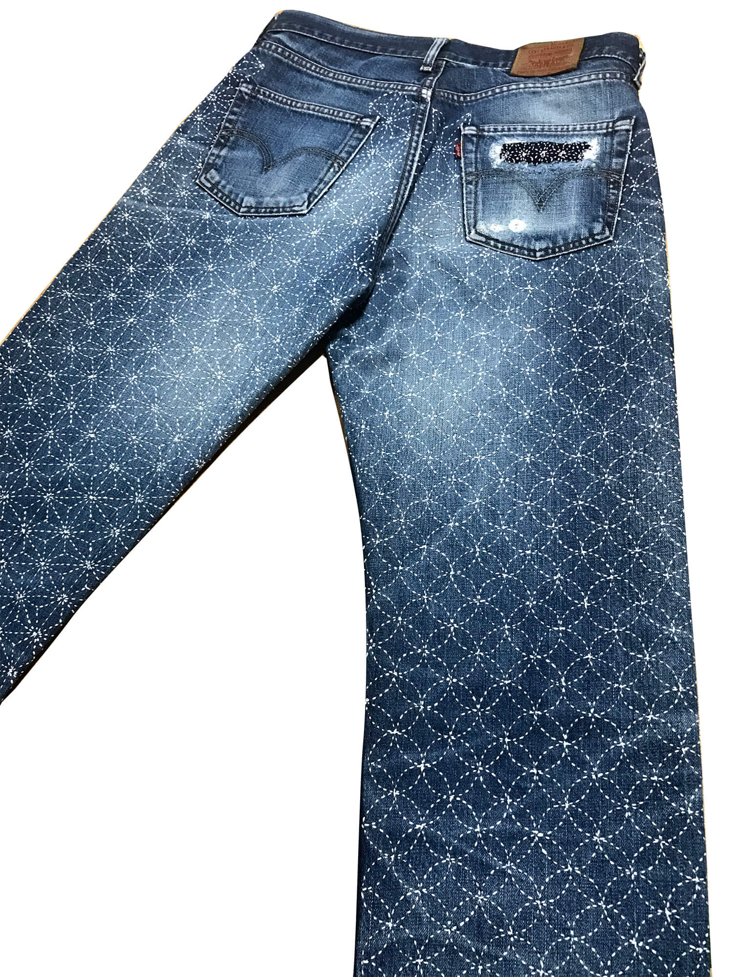 100 of Sashiko Denim Jeans Journey