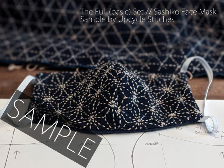 Sashiko FaceMask Kit | Make it by yourself
