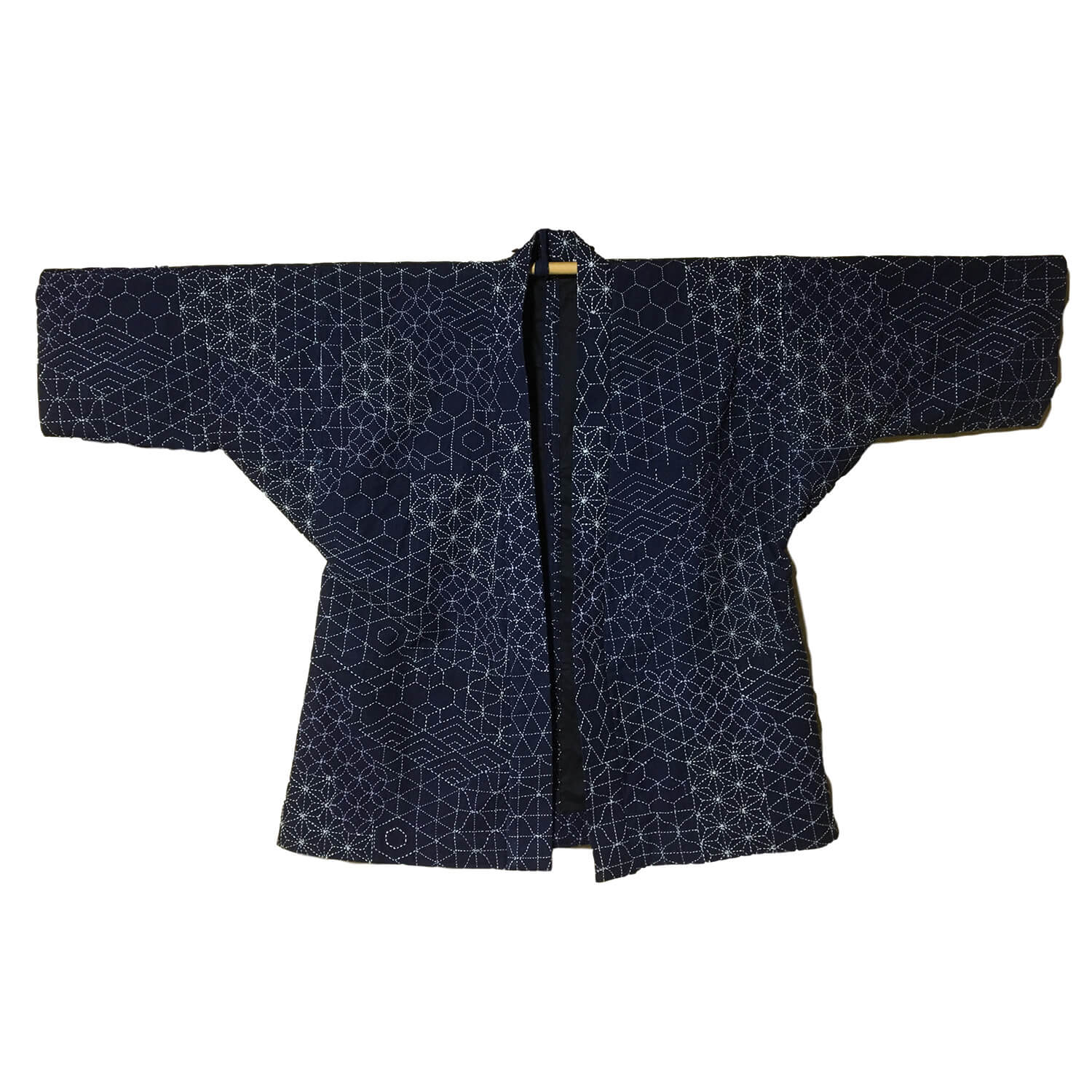 Asanoha Sashiko Pillow | Sustainable Sashiko Project