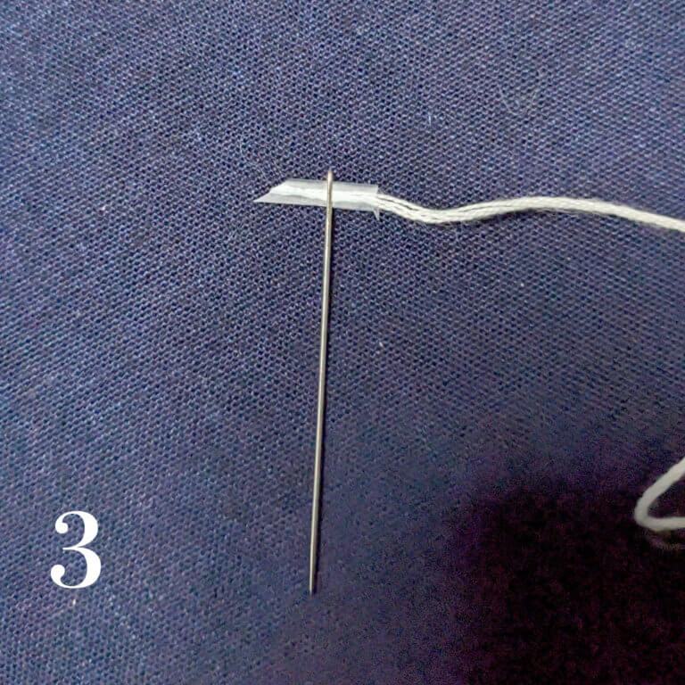 Help to Thread the Sashiko Needle (For Difficulty in Threading)